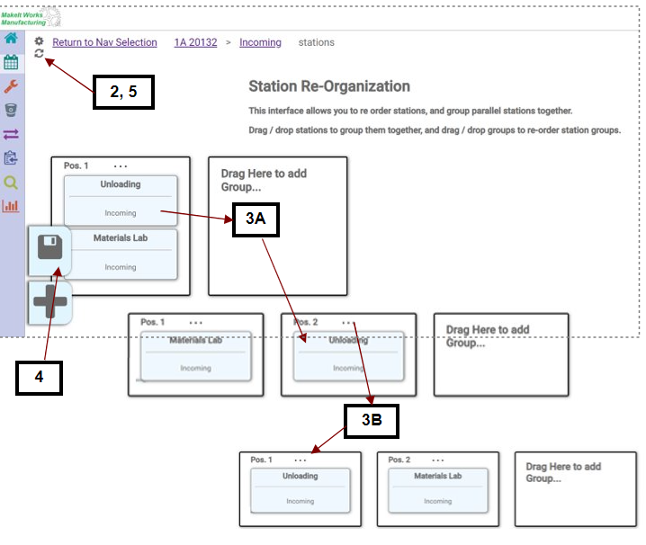 Sequence Ordering Stations – Enterprise Support Portal