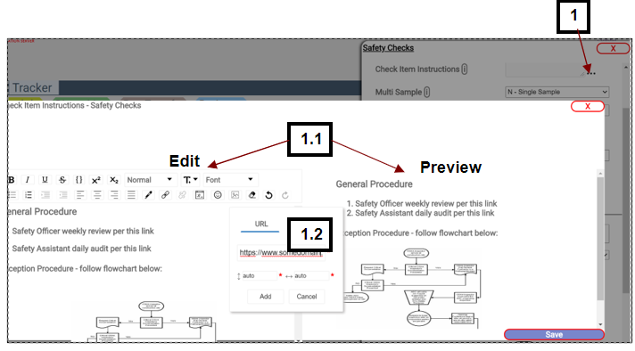 eChecksheet Builder: Check Item Instruction Attribute. – Enterprise ...