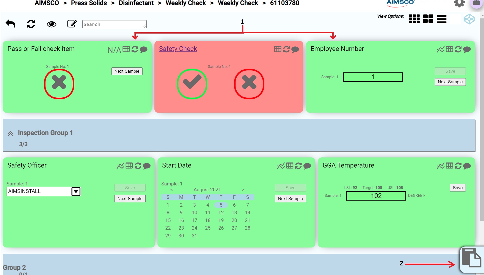 How to edit collected data using check sheet advanced history ...