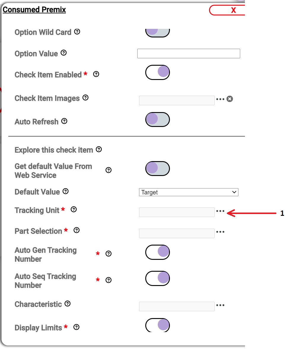 Tracking Units – Enterprise Service Portal