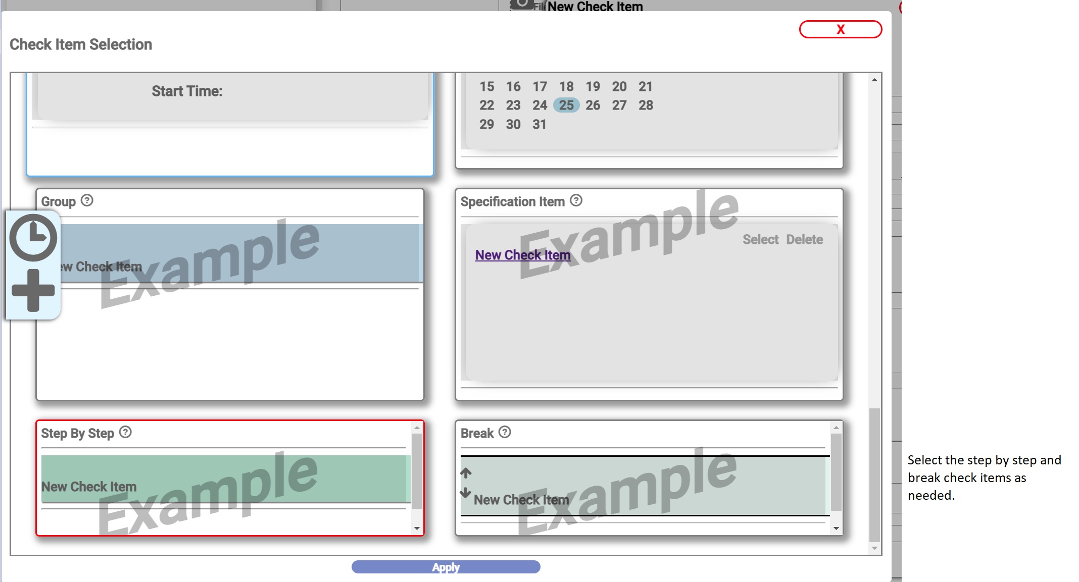 How To Collect Check Items In Step By Step Enterprise Support Portal