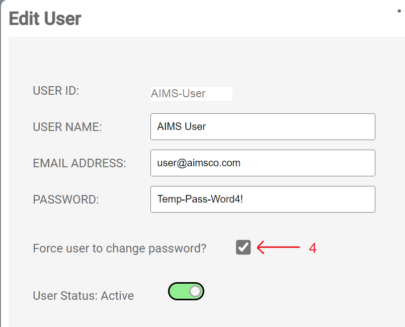 Password Reset – Enterprise Support Portal